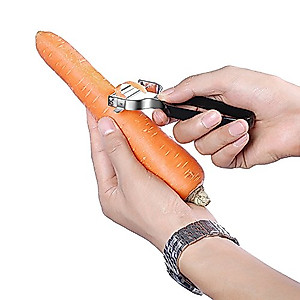Ultra Sharp Stainless Steel Vegetable Peeler For Potatoes, All Fruits & Veggies