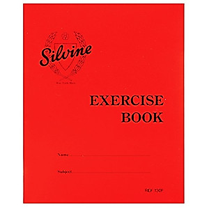 Silvine Exercise Book Ruled 7mm Sqaures 203mmx165mm (PACK 36) 130X