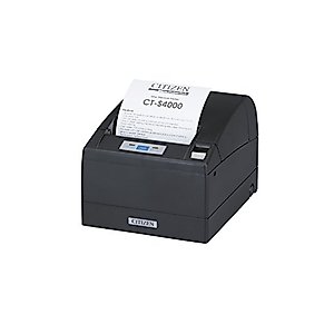 Citizen CT-S4000, USB, Cutter, Black 203 dpi, CTS4000USBBK (203 dpi incl.: Power Supply Unit, Order Separately)