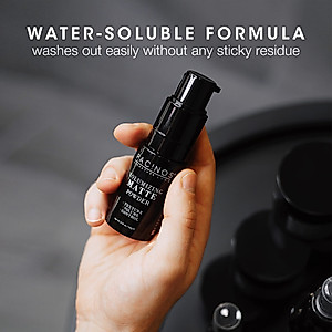 Pacinos Volumizing Matte Hair Powder - Adds Texture, Volume, Controls & Absorbs Excess Oil for Natural Finish, All Hair Types, 4.5 g.