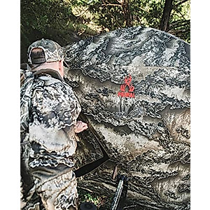 Primal Treestands Wraith 270 Deluxe Blind - 270 Degree One-Way, See-Through Pop-Up Tent 3 Person, Premium Hunting Gear Sporting Good