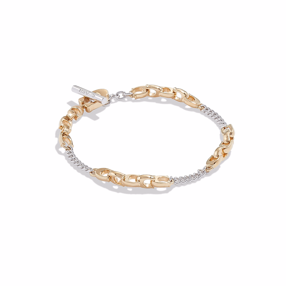 Coach Women's Signature Mixed Chain Bracelet