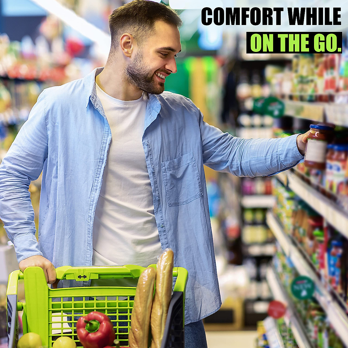 Test-Eeze Vasectomy Jockstrap With 2-Custom Fit Ice Packs Active Athletic Supporters Elastic Waistband Testicular Jock Straps… Black