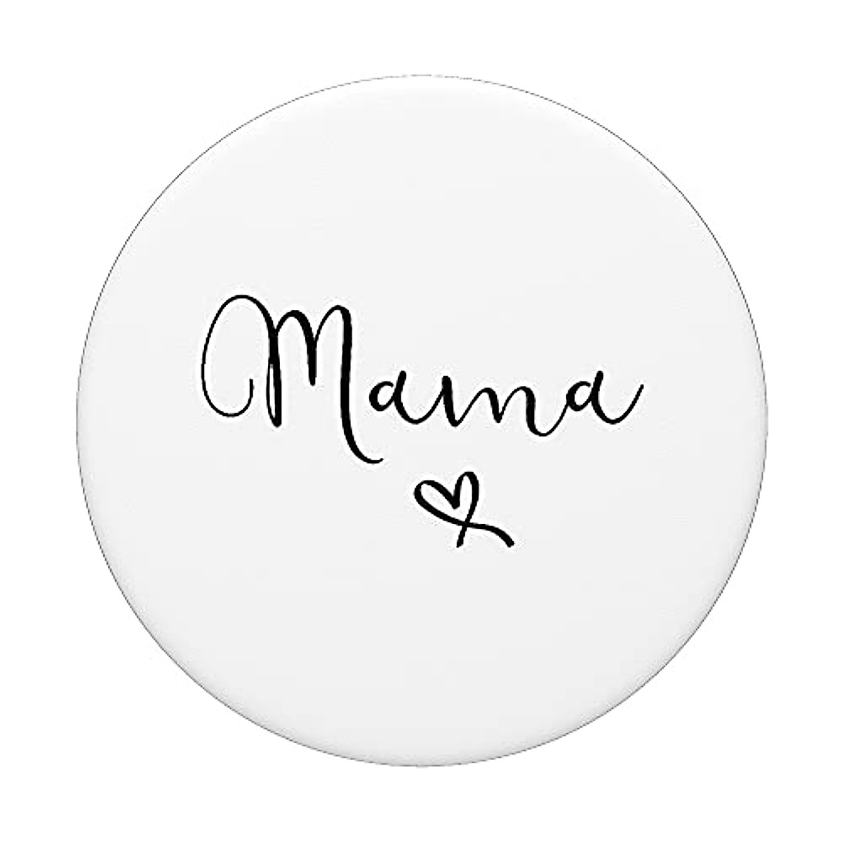 Mama Heart Print Mother Mom Women Christmas Mother's Day PopSockets Swappable PopGrip