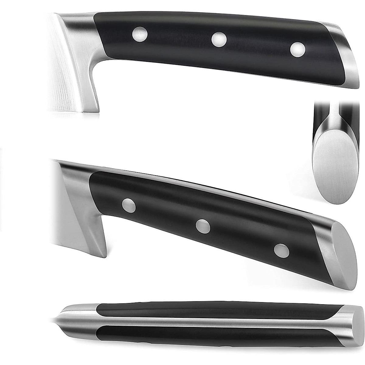 Cangshan S Series German Steel Forged 6-Piece BBQ Knife Set (Black)