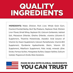 Hill's Science Diet Wet Dog Food, Adult, Small Paws for Small Breeds, Chicken & Barley Recipe, 5.8 oz Cans, 24 Count (pack of 1)