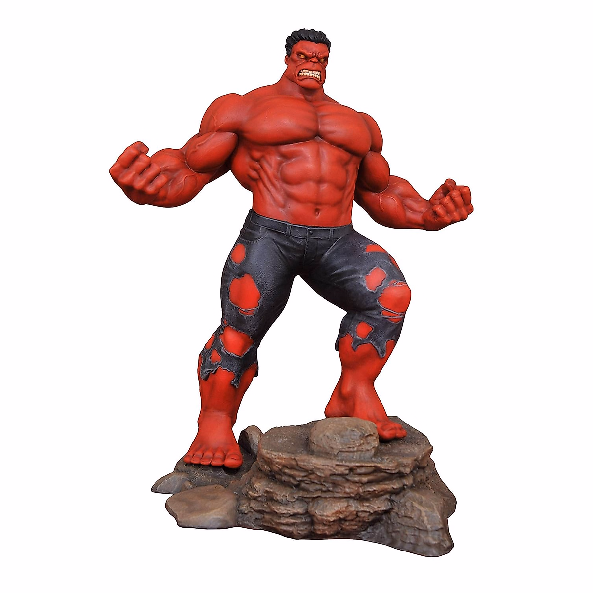 DIAMOND SELECT TOYS Marvel Gallery: Red Hulk PVC Figure,Multicolor,One-Size