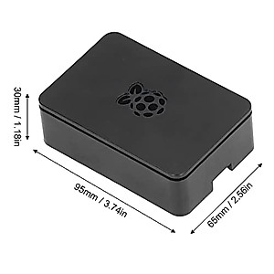 Protective Case, Household Dustproof Simple Connection ScratchResistant Heat Dissipation Shell (Black)