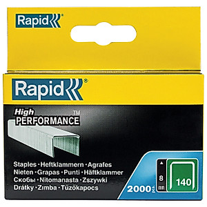 Rapid 11908131 Staples, Brads & Nails, 1-Pack, grey