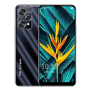 Zyyini 3G Smartphone, Unlocked Cell Phone with 6.1 Inch HD Full Screen, RAM 3GB ROM 32GB, Dual Card Dual Standby, Facial Recognition Mobile Phone(Black)