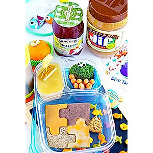 Sandwich Cutters Shapes Set for Kids Bread Vegetables Fruits Cheese Shapes Mold Supplies Crust Bento Lunch Box Accessories and Uncrustable Sealer