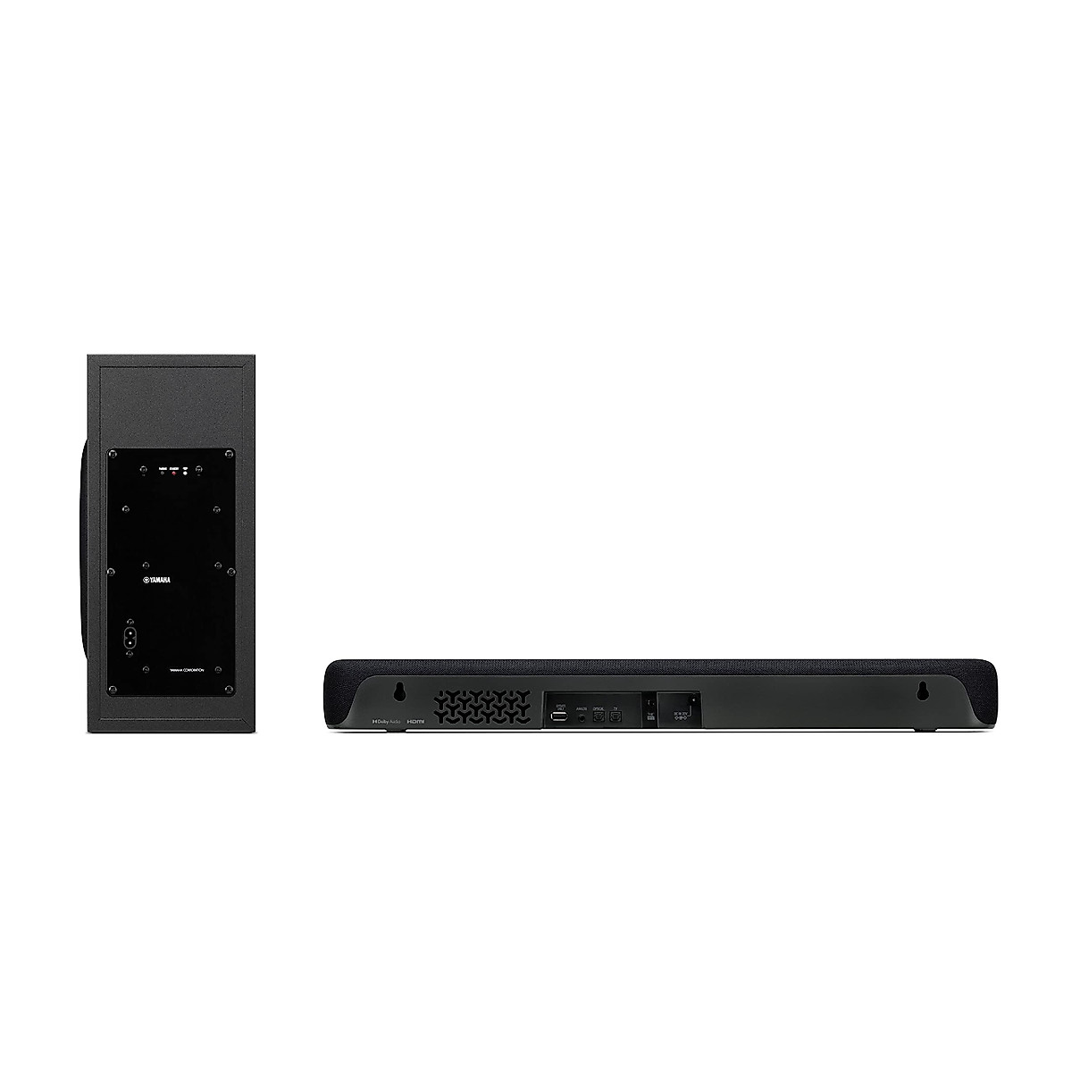 Yamaha Audio SR-C30A Compact Sound Bar with Wireless Subwoofer and Bluetooth, Black