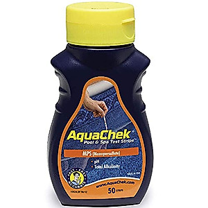 AquaChek 561682 Monopersulfate Test Strips for Pool or Spa