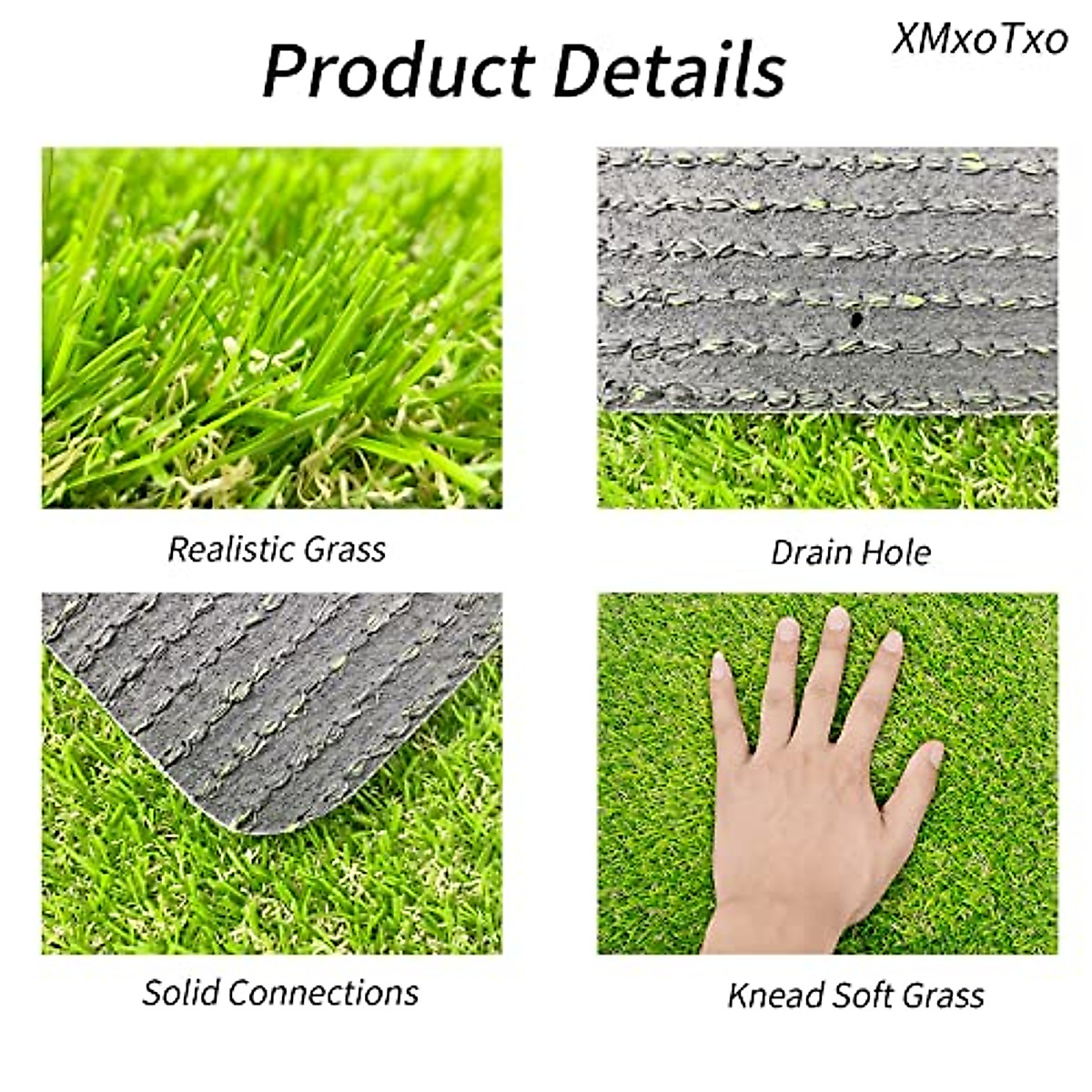 6+1 Pack Chicken Nesting Box Pads with Vegetable Skewer String Feeder, Washable Nesting Pads for Chicken Coop, Artificial Grass Rug Carpet Synthetic Turf Mat - 12"x12"x0.78"