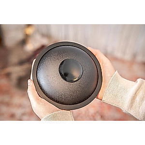 Meinl Sonic Energy Mini Steel Tongue Drum 6 Notes 6" with Mallets, Bag — Sound Healing Instrument for Musical Education, Meditation, ASMR, Yoga