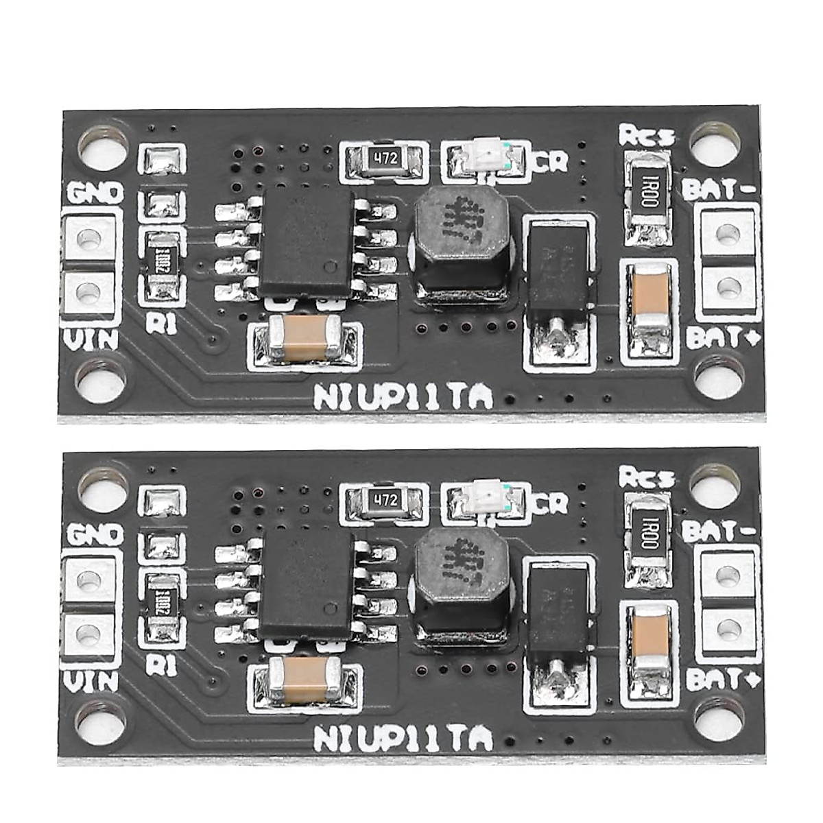 2Pcs Battery Charger Board Battery Module PCB Balance Board Module for Digital Cameras and Charging (NIUP11TA_ 1-Cell())