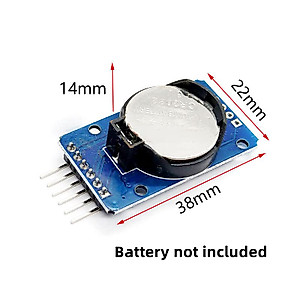 MOOKEENONE DS3231 Real Time Clock RTC Memory Modules AT24C32 for Arduino Rasp Pi etc
