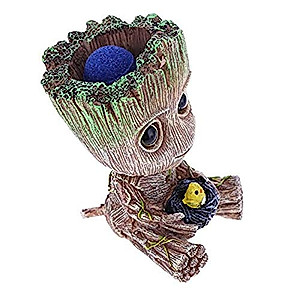 SLOCME Aquarium Air Bubbler Decorations - Oxygen Pump Resin Crafts for Aquarium Fish Tank Decor,with Air Bubbler Stone for Aquarium