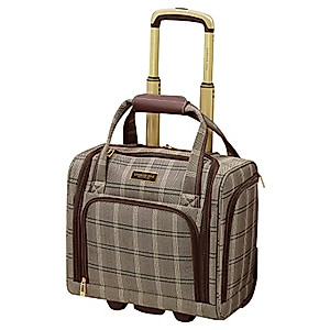 London Fog Brentwood II 4 Piece Set (with Under The Seat Bag), Cappuccino