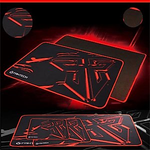 Cool Gaming Mousepad Anti-slip Natural Rubber with Locking Edge