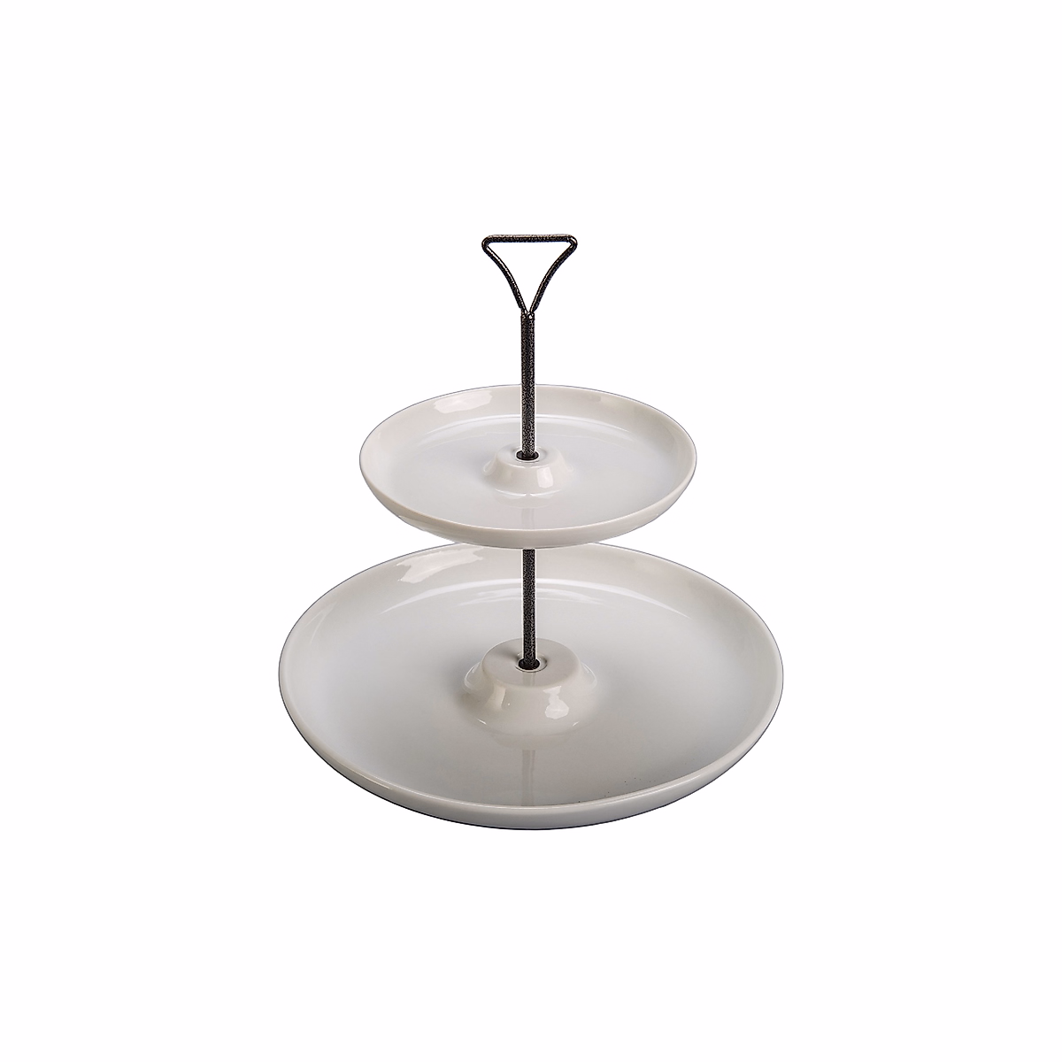 BIA Cordon Bleu 3-Tier Serving Tray for Appetizers or Cupcakes, White (Model: 904066S1SIOC)