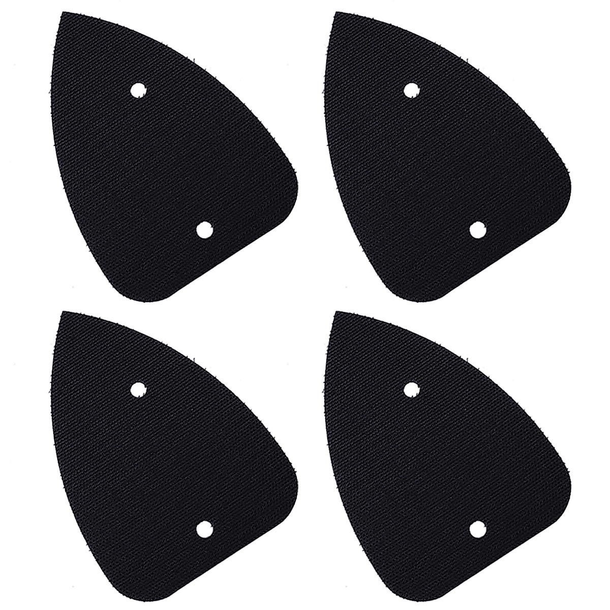 Detail Sander Backing Pad Replacement # 577044-01, Pack of 4, for Black & Decker Mouse Sander MS500, 11667, 11670, 11680, Craftsman 900116700, 900116670