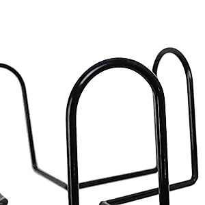 Coaster Holder, 4 PCS Metal Holder for Square or Round Coaster Sets Home Wrought Iron Shelf Decoration (Style 1)