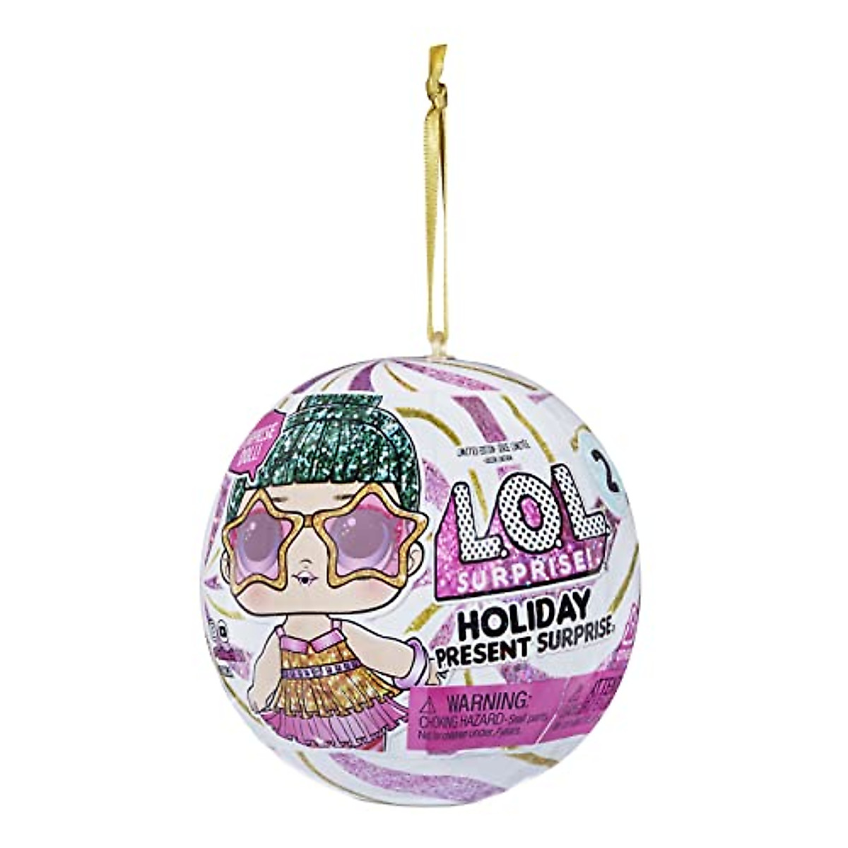 L.O.L. Surprise! Holiday Supreme Doll Tinsel with 8 Surprises Including Collectible Holiday Doll, Shoes, and Accessories | Great Gift for Kids Ages 4+