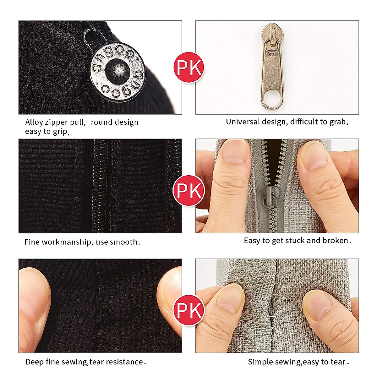 EASTHILL Large Capacity Pencil Case Multi-slot Pen Bag Pouch Holder For Middle High School Office College Girl Adult Simple Storage Case Pink