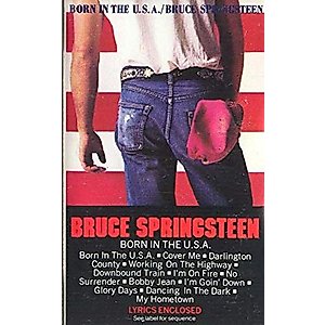 BRUCE SPRINGSTEEN: Born in the U.S.A. -9278 Cassette Tape