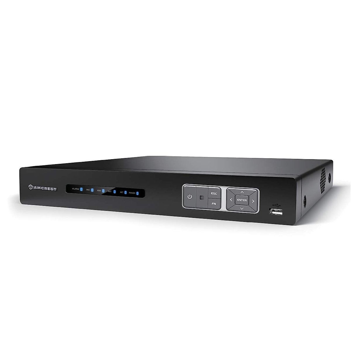 Amcrest 4K UltraHD 16 Channel AI DVR Security Camera System Recorder, 8MP Security DVR for Analog Security Cameras & Amcrest IP Cameras, AI Smart DVR, HDD & Cameras NOT Included (AMDV5116-I3)
