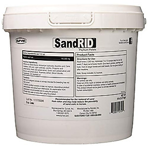 Durvet 699627 Sandrid Psyllium Pellets, 5 Lb, 5 Pound (Pack of 1)