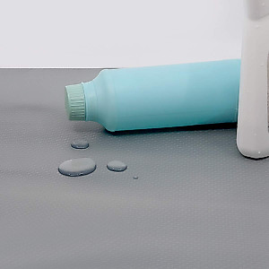 Grand Fusion Under Sink Shelf Guard, 48 inch x 24 inch Durable Shelf Liner Protects from Spills - Set of Two (2)