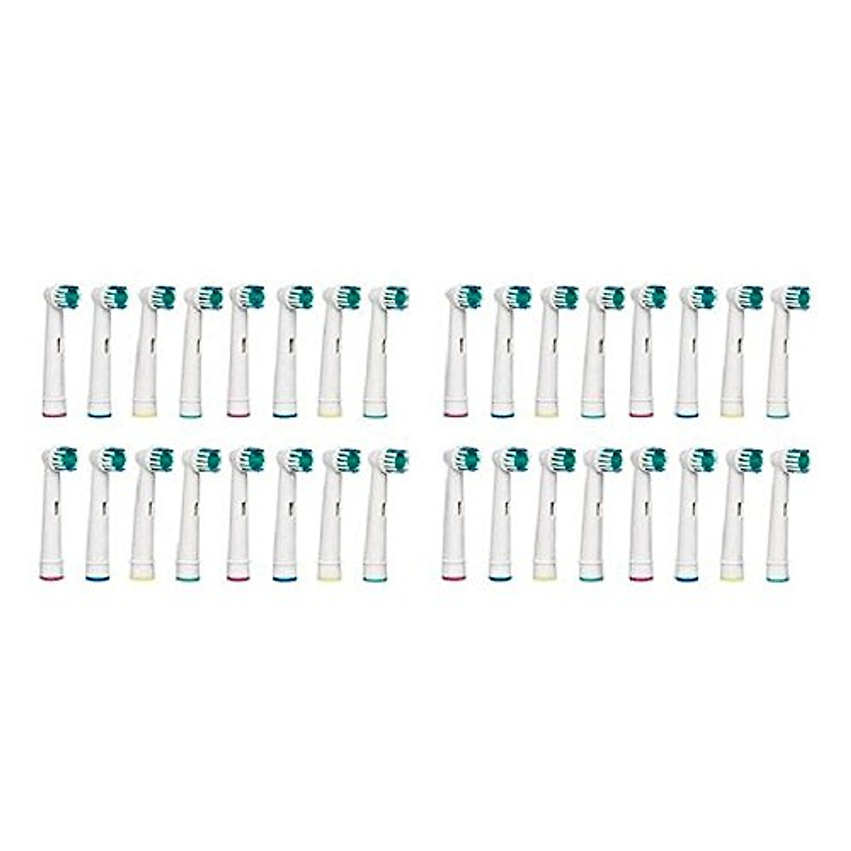 Generic 20x Electric Tooth Brush Heads Replacements for Braun Oral B Soft Teeth Clean