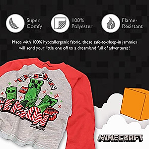 Minecraft Boys' Pajama Set, TISSS The Season, 6