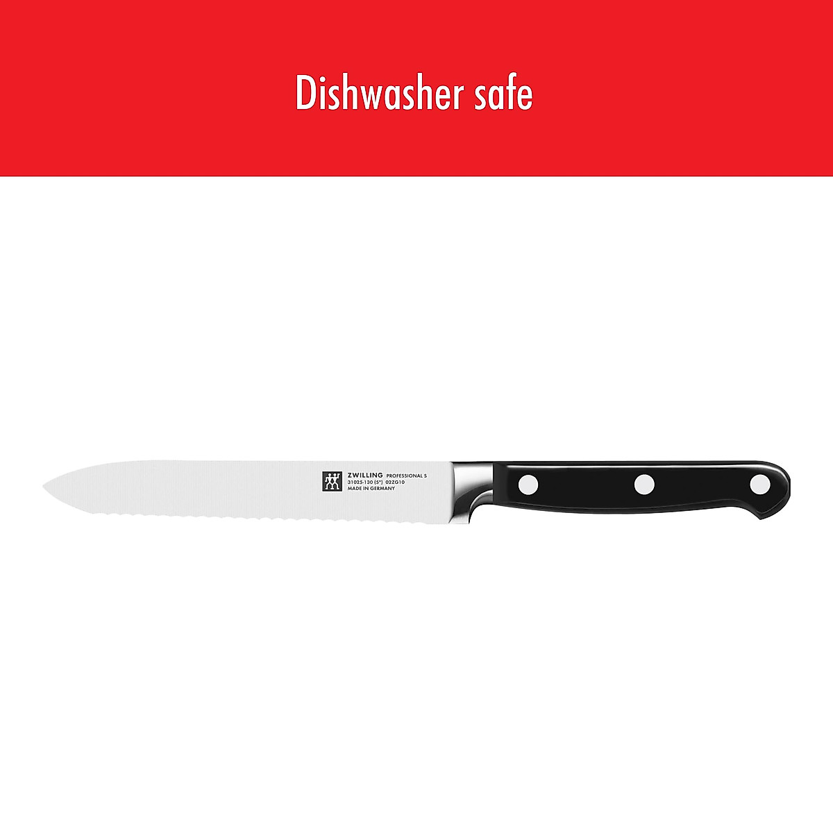 ZWILLING Professional"S" 5-inch Serrated Utility Knife