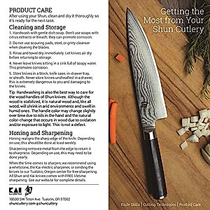 Shun Premier 6-Piece Steak Knife Set with Sidecar Block, Handcrafted Japanese Cutlery, Steel