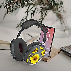 PimpCase Compatible with Airpods Max Case Cover Headphone Sunflowers