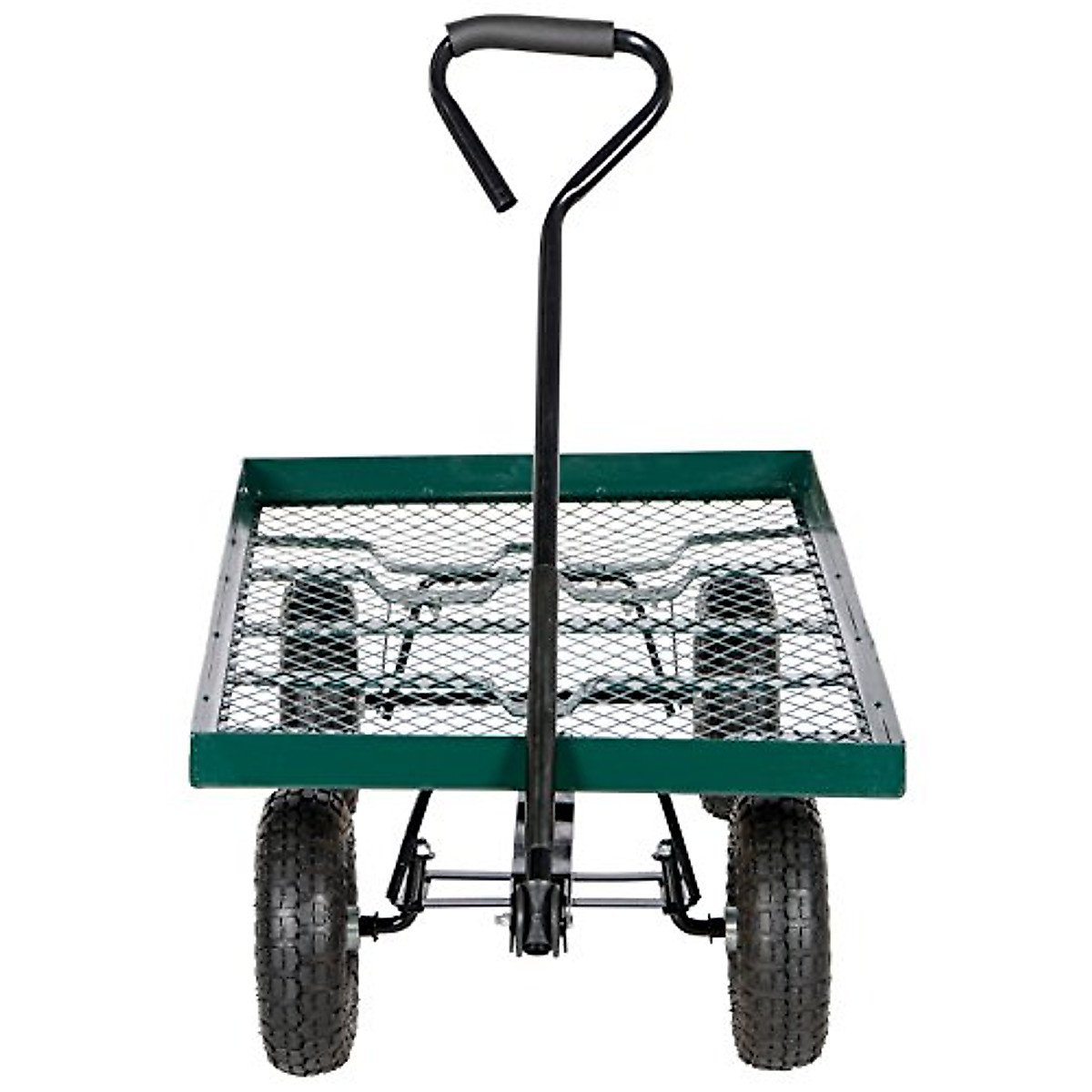Vestil LSC-2448-PT Steel Service Cart, Pneumatic Wheels, 500 lbs Load Capacity, 36" Height, 51" Length X 24" Width