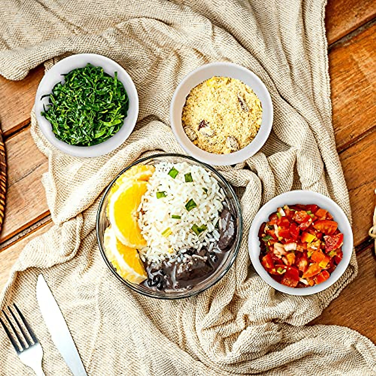 Cabilock 10pcs Sauce Dishes Appetizer Plate Soy Sauce Dipping Dishes Condiment Dishes Mini Serving Bowl for Buffet Side Dishes Ketchup BBQ Dinner