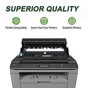 CAVDLE DR-630 Compatible Drum Unit Replacement for Brother DR630 Work with HL-L2300D HL-L2305W HL-L2360DN HL-L2380DW MFC-L2680W MFC-L2685DW MFC-L2705DW MFC-L2707DW DCP-L2500D DCP-L2520DW Printers