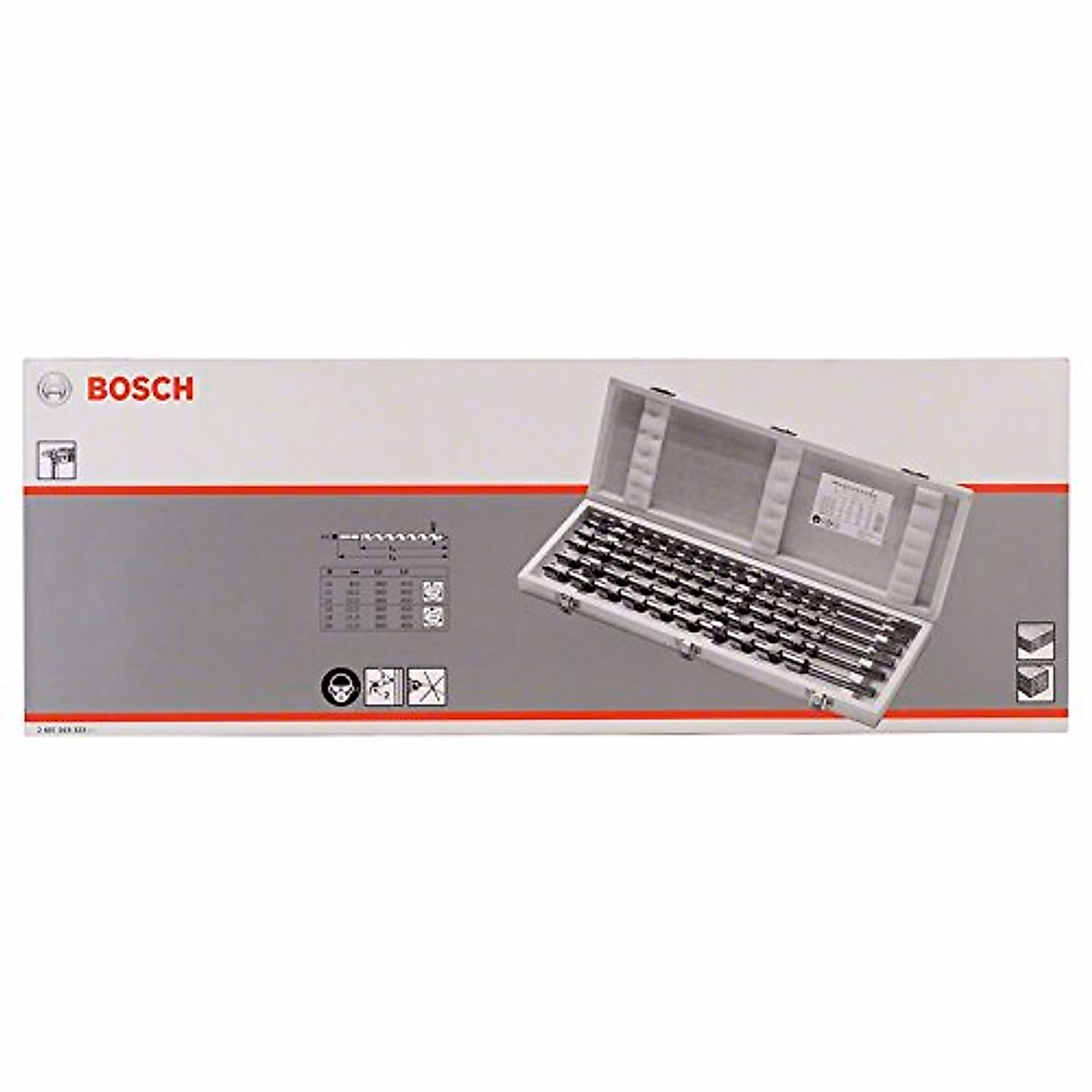 Bosch 2607019322 Auger Bit Set 9.25In 6 Pcs