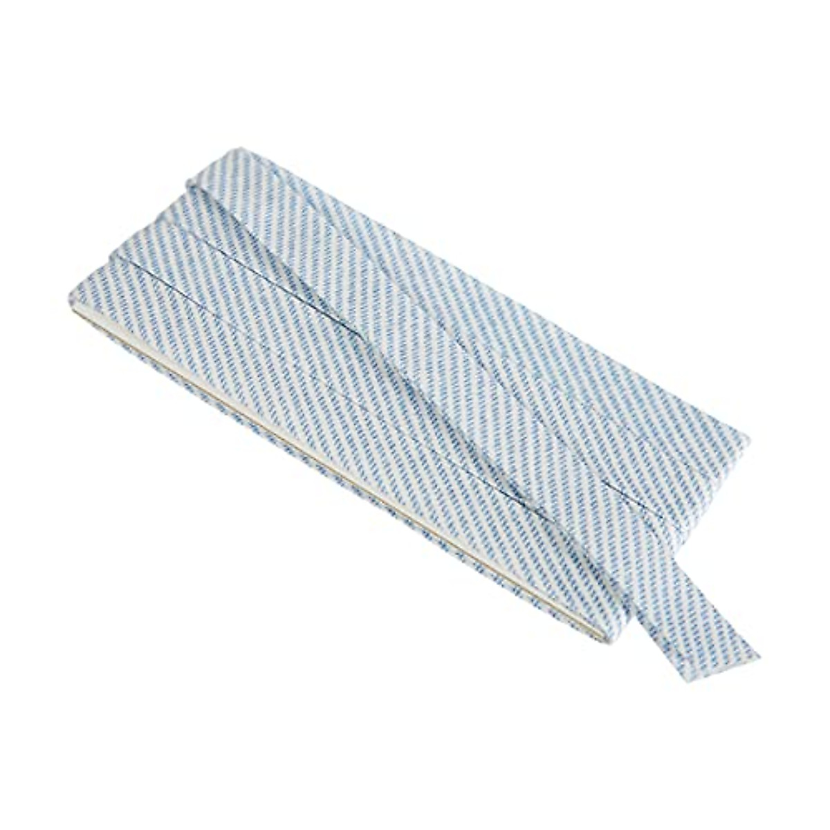 Wrights Extra Wide 1/2 Inch Double Fold Bias Tape for Quilting and Sewing, 27 Total Yards, White/Blue 9 Piece