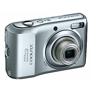 Nikon Coolpix L19 8MP Digital Camera with 3.6 Optical Zoom and 2.7 inch LCD (Silver)