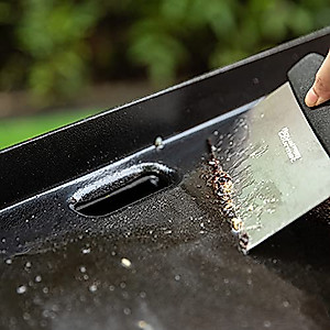 Royal Gourmet GB4000FC 36-Inch Gas Griddle with Cover, 4-Burner Flat Top Gas BBQ Grill with Top Cover Lid, Propane Fuelled, Outdoor Griddle Station with Folding Side Shelves and Legs, Black