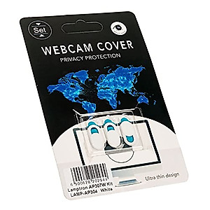 Lamptron Compatible Webcam Slide Cover, 3-Stück - weiß