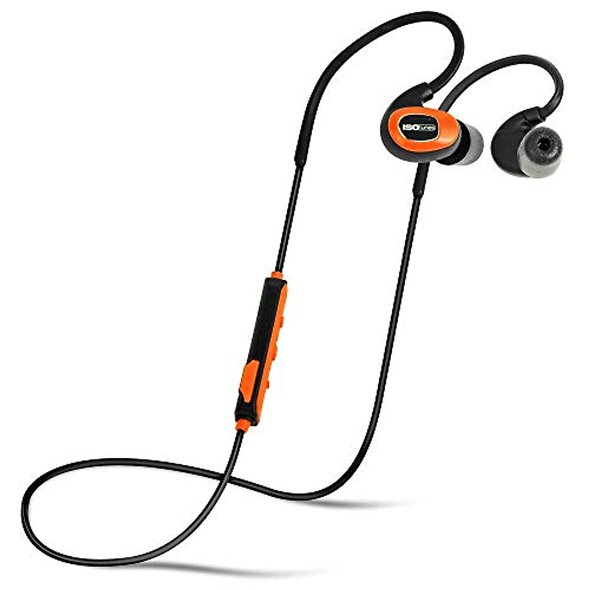 ISOtunes PRO Bluetooth Earplug Headphones: 27 dB Noise Reduction Rating, 10 Hour Battery, Noise Cancelling Mic, OSHA Compliant Bluetooth Hearing Protector