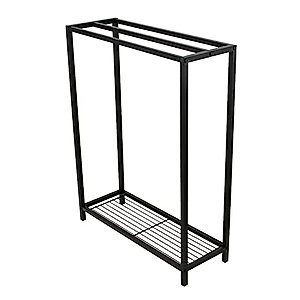 Kingston Brass SCC8350 Edenscape Freestanding Iron Towel-Rack, Matte Black 24.63 x 8.88 x 31.75