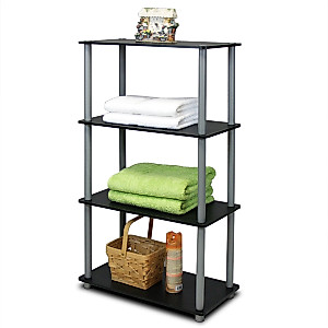 Furinno Turn-N-Tube Multipurpose Display Shelves and Racks Bundle (Set of 2)