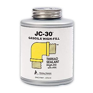 Gasoila - JC16 JC-30 PTFE High-Fill Thread Sealant, 1 pint Can